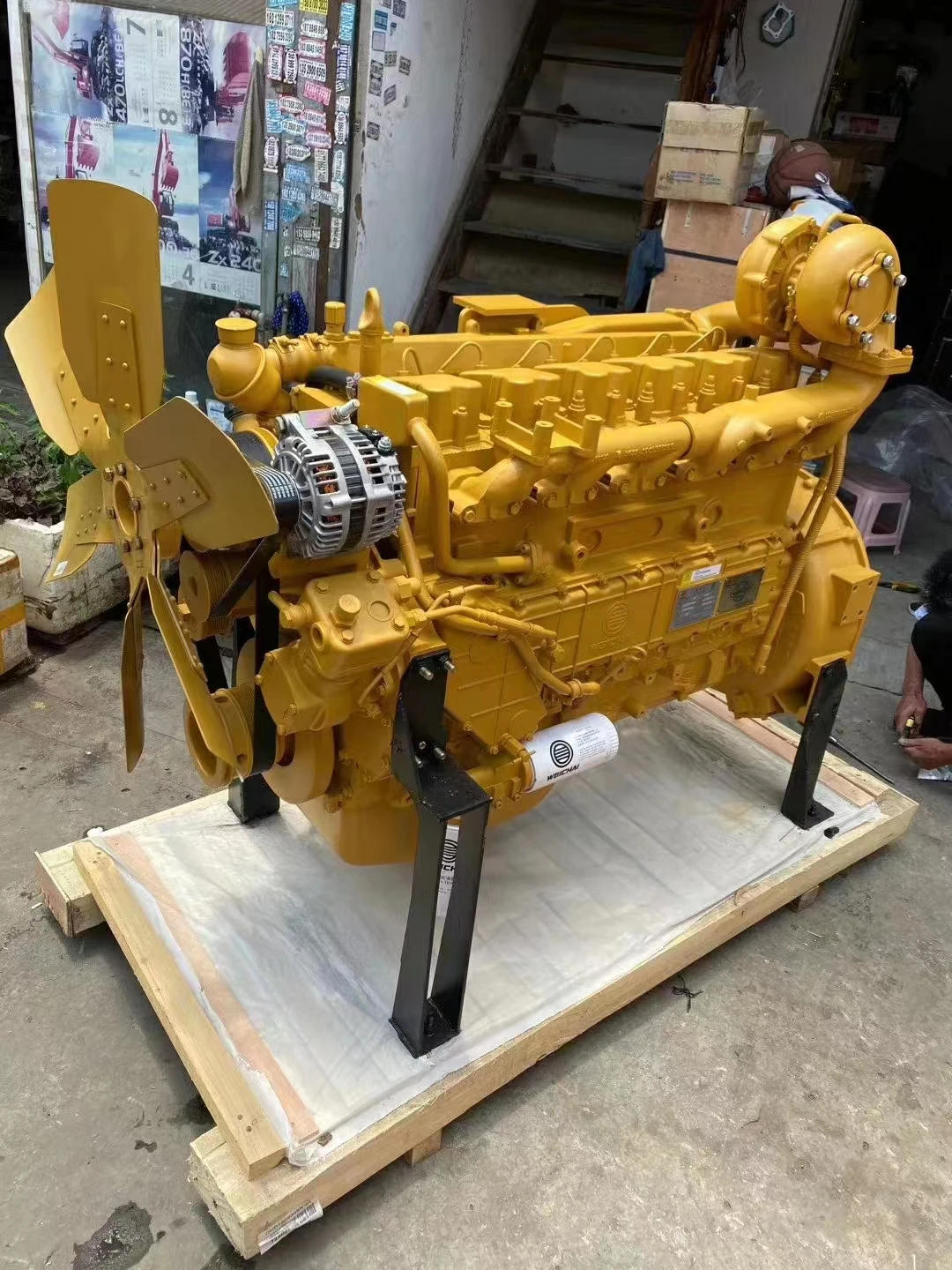 Genuine Weichai Construction Engine WD10G178E25 for Bulldozer SD16 ...
