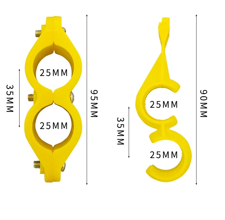 Plastic Pipe Clamp Clips Hook Livestock Water Line Hose Clips Chicken ...