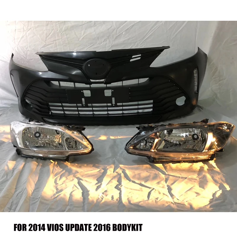 Car Body Kits Front Bumper For Vois 2014 Update 2016 Vois Body Kit ...