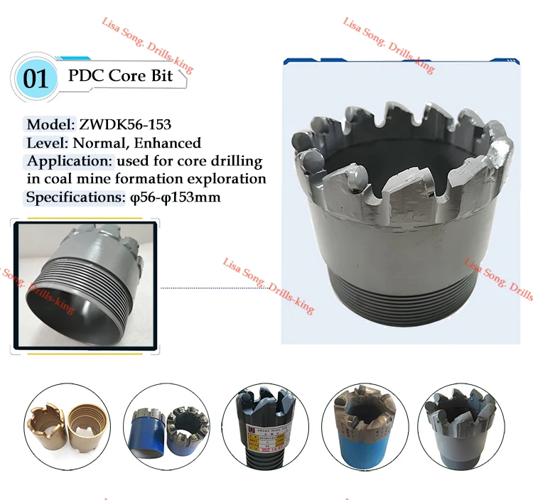 Diamond Exploration Coreless Drill Bit - High Speed & Long Life