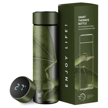Custom Logo Termos Intelligent Digital Smart Water Bottle Led ...