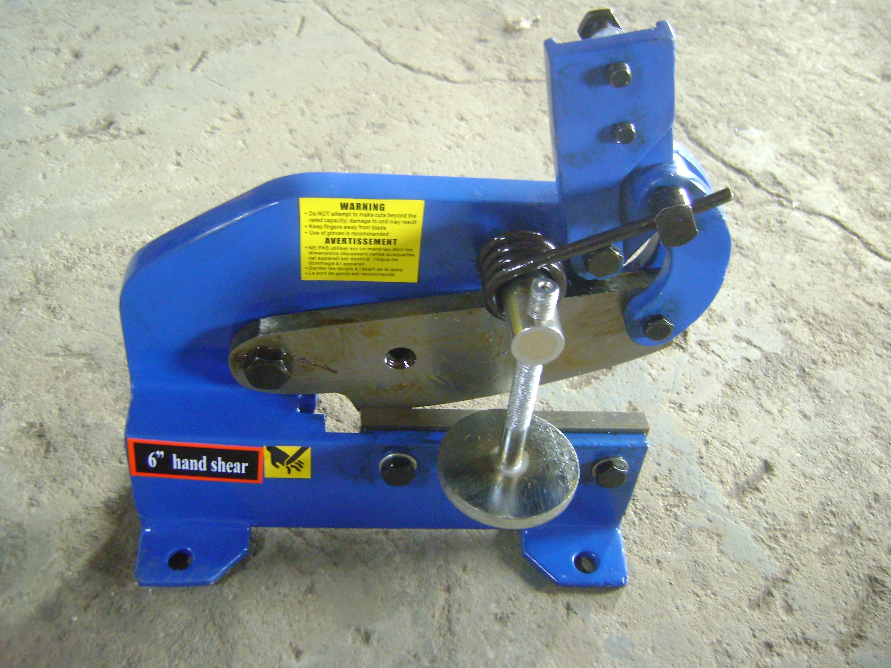 6 Inch Manual Hand Plate Shear,Hs 12 Solid And Precise Sheet Metal ...