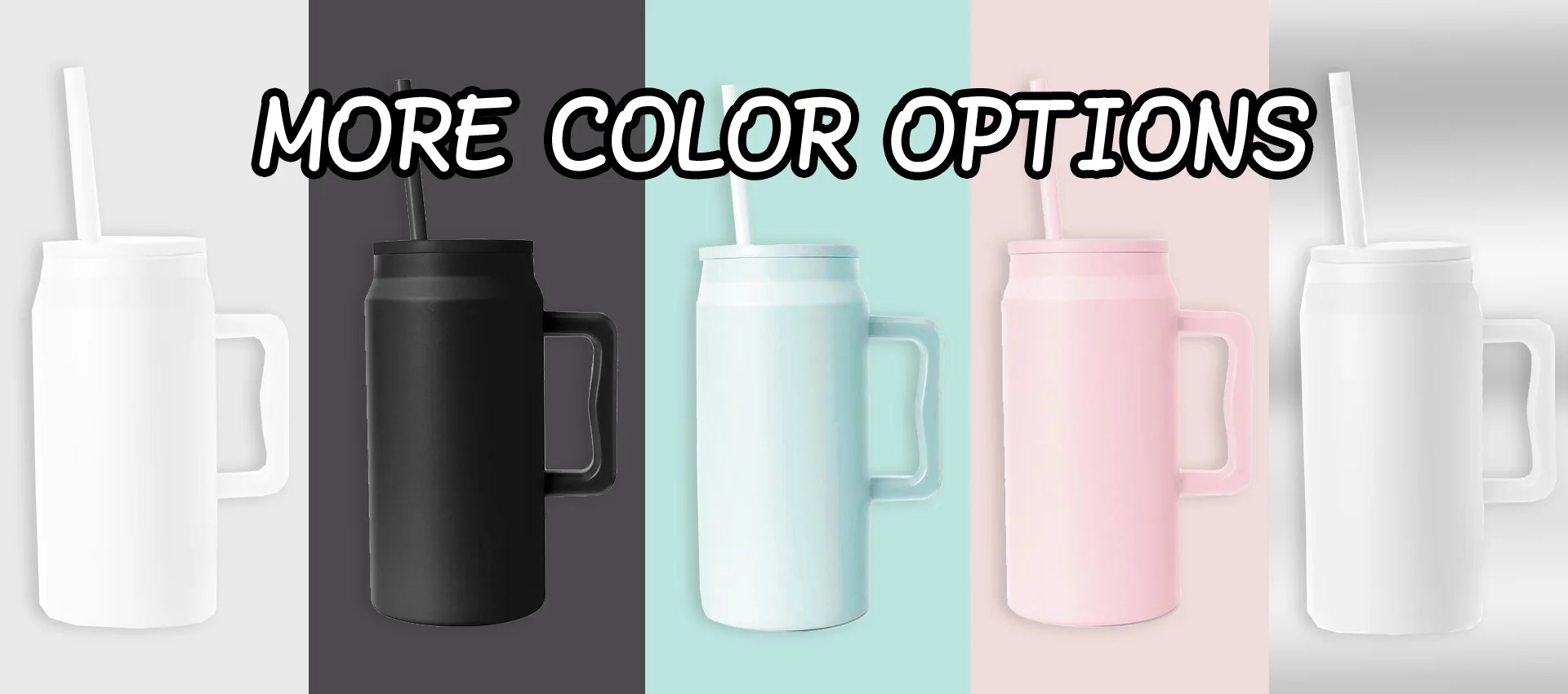 Custom Thermos Stanley Sippy Drink Vacuum Mug Cups Stainless Steel ...