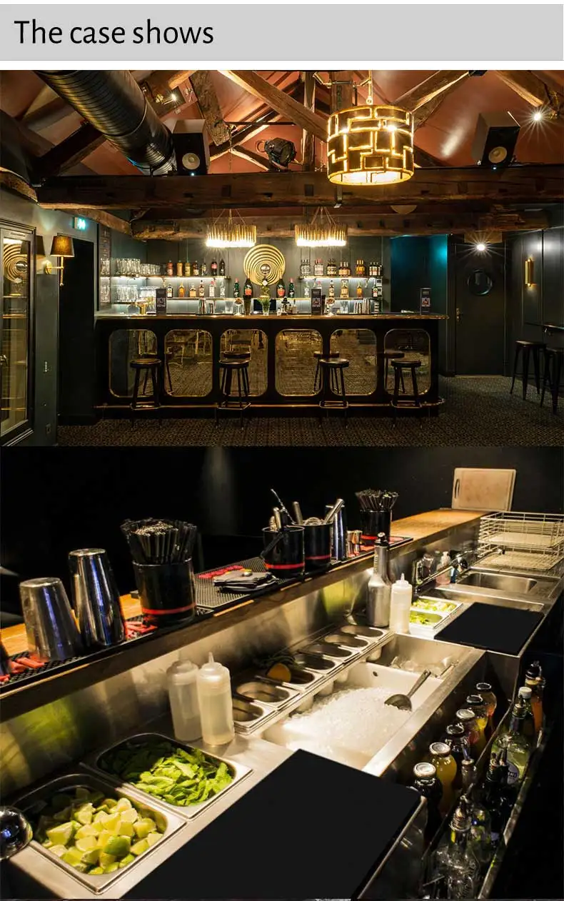 Stainless Steel Cocktail Station - Customized Bar Equipment