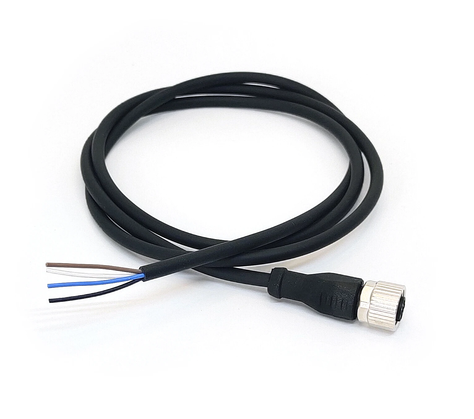 Svlec Straight Or Right Angle M12 A Code Connector Moulding Cable 3 4 5 ...