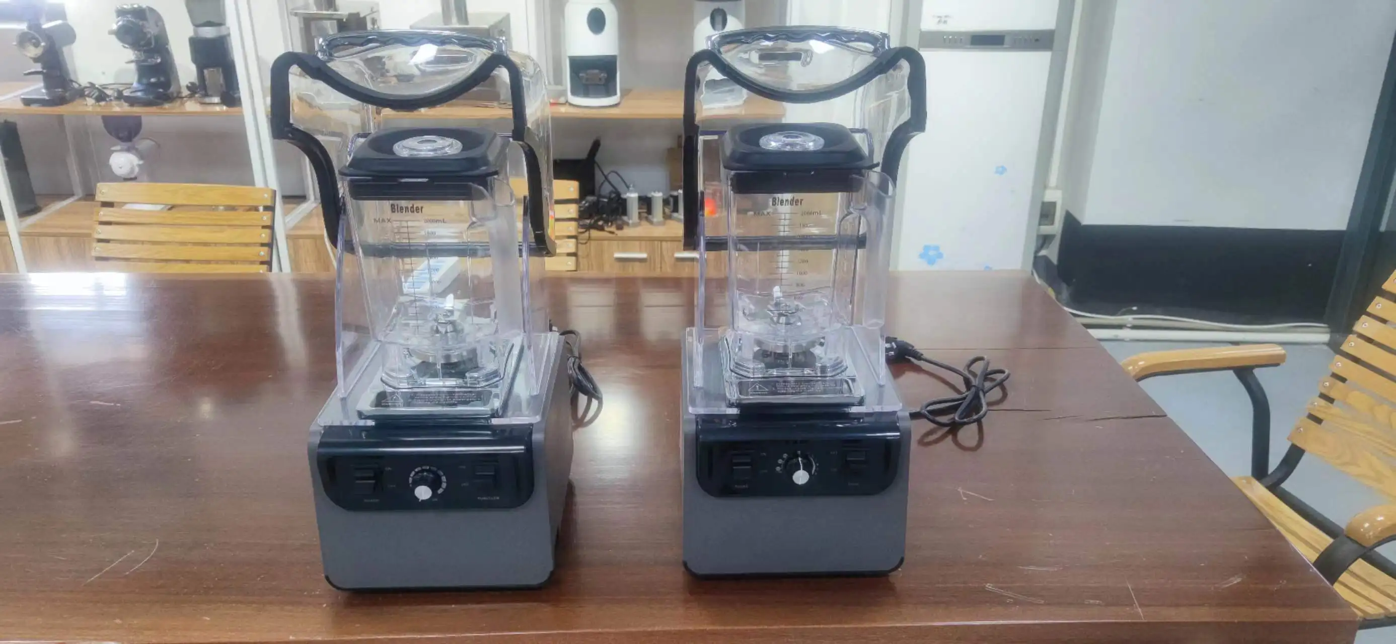 9840 Pure Copper Motor Blender 1800w Powerful Commercial Smoothie ...