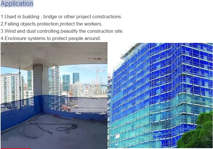 Scaffold Scrim Building Fall protection Industrial Safety Debris Shade ...