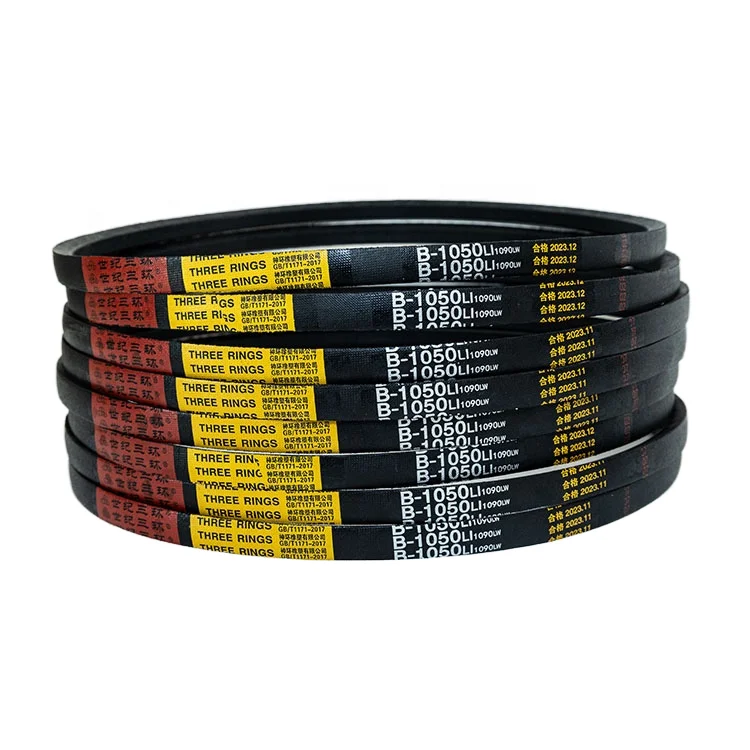 New Rubber Wrapped Transmission V-belt Wear-resistant For Machinery ...