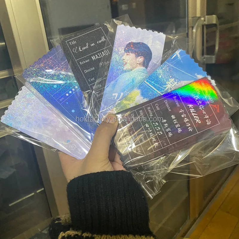 Kpop Merchandise Custom Design - Holographic Photocards