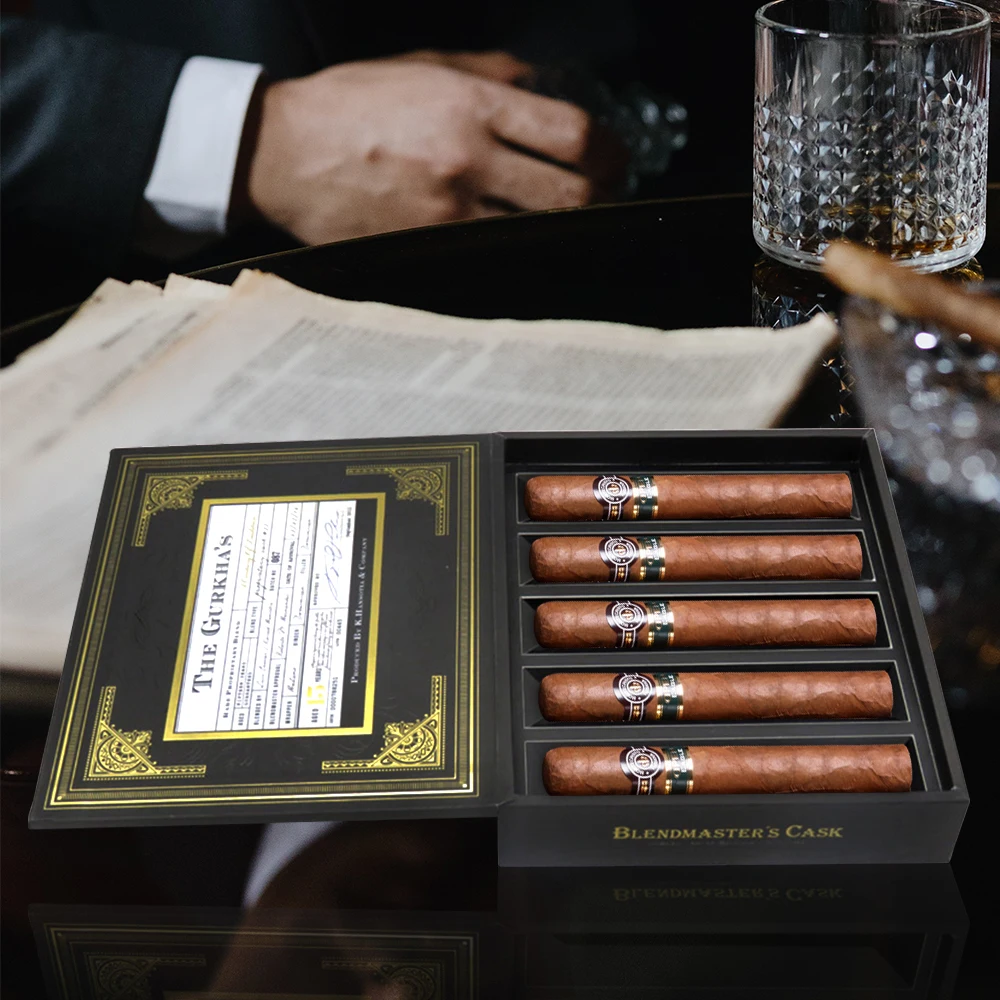 Custom Tobacco Packaging - Rigid Paper Wrapping Wood MDF Board