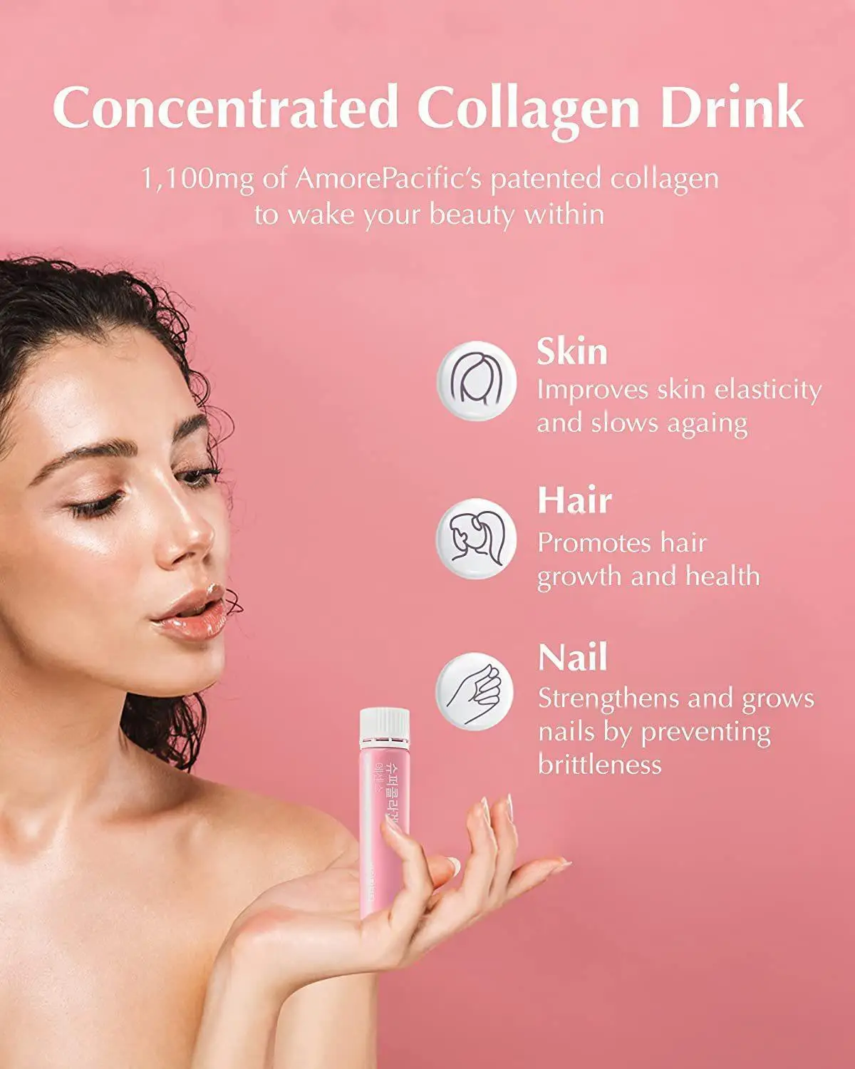 Collagen Drink Original Pure Beauty Collagen Powder Marine Collagen ...