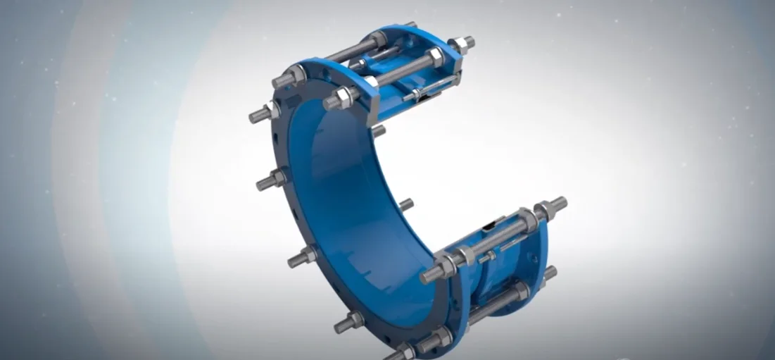 Pn16 For Pvc Pipes Viking Johnson Coupling 315mm 250mm Dismantling ...