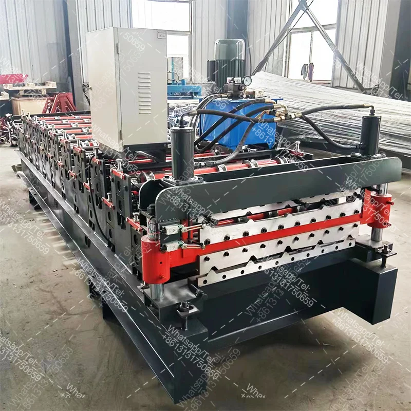 Standing Seam Metal Roofing Profile Roll Forming Machine With ...