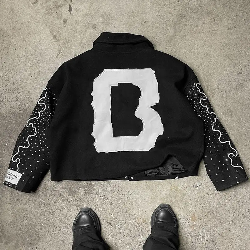 Custom Wholesale Custom Logo Rhinestones Embroidery Patches Baseball ...