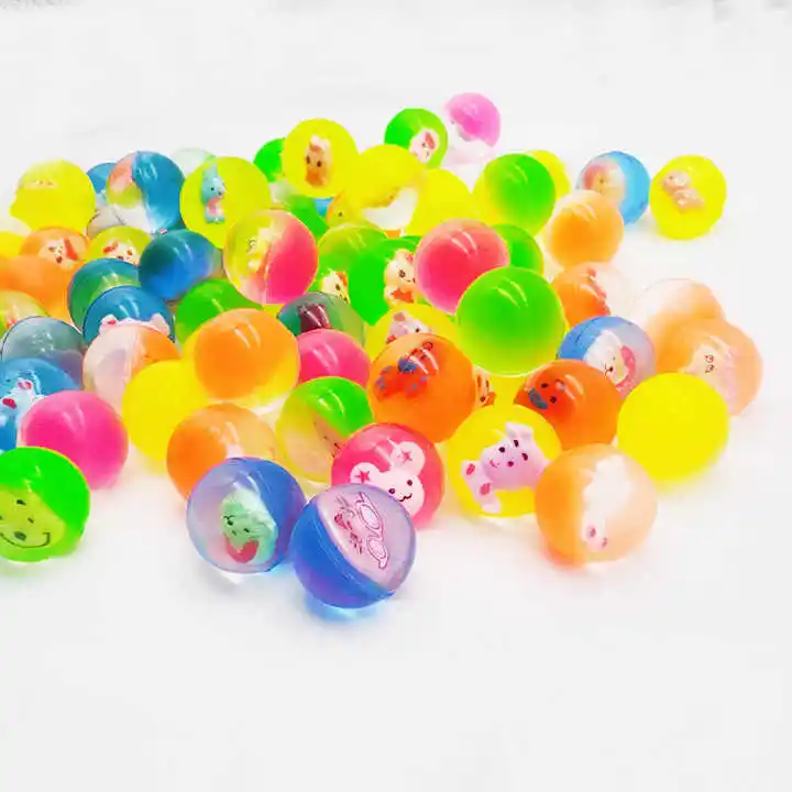 2024 New Design 3D Inflatable Toy 25mm Natural Rubber Bouncing Ball ...