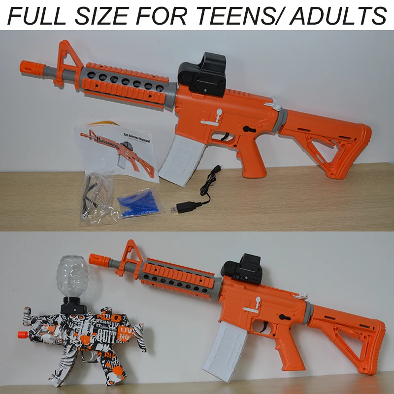 M4a1 Water Gel Bullet Splatter Ball Gun Toy Suitable For Adults Over 18 ...