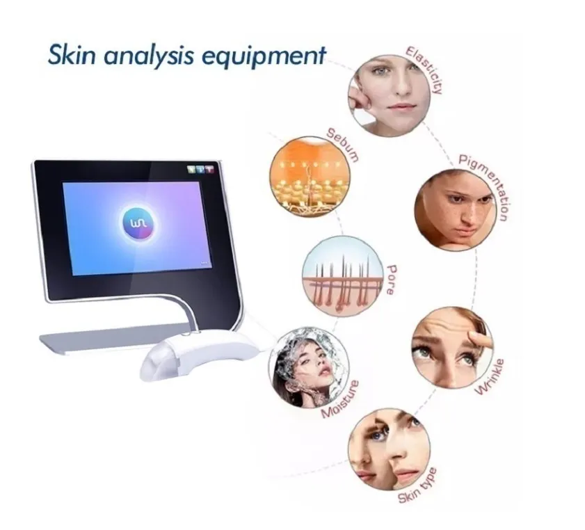 Skin Analysis Machine 2023 Ai Automatic Digital Scanner Ai Scope Woods ...