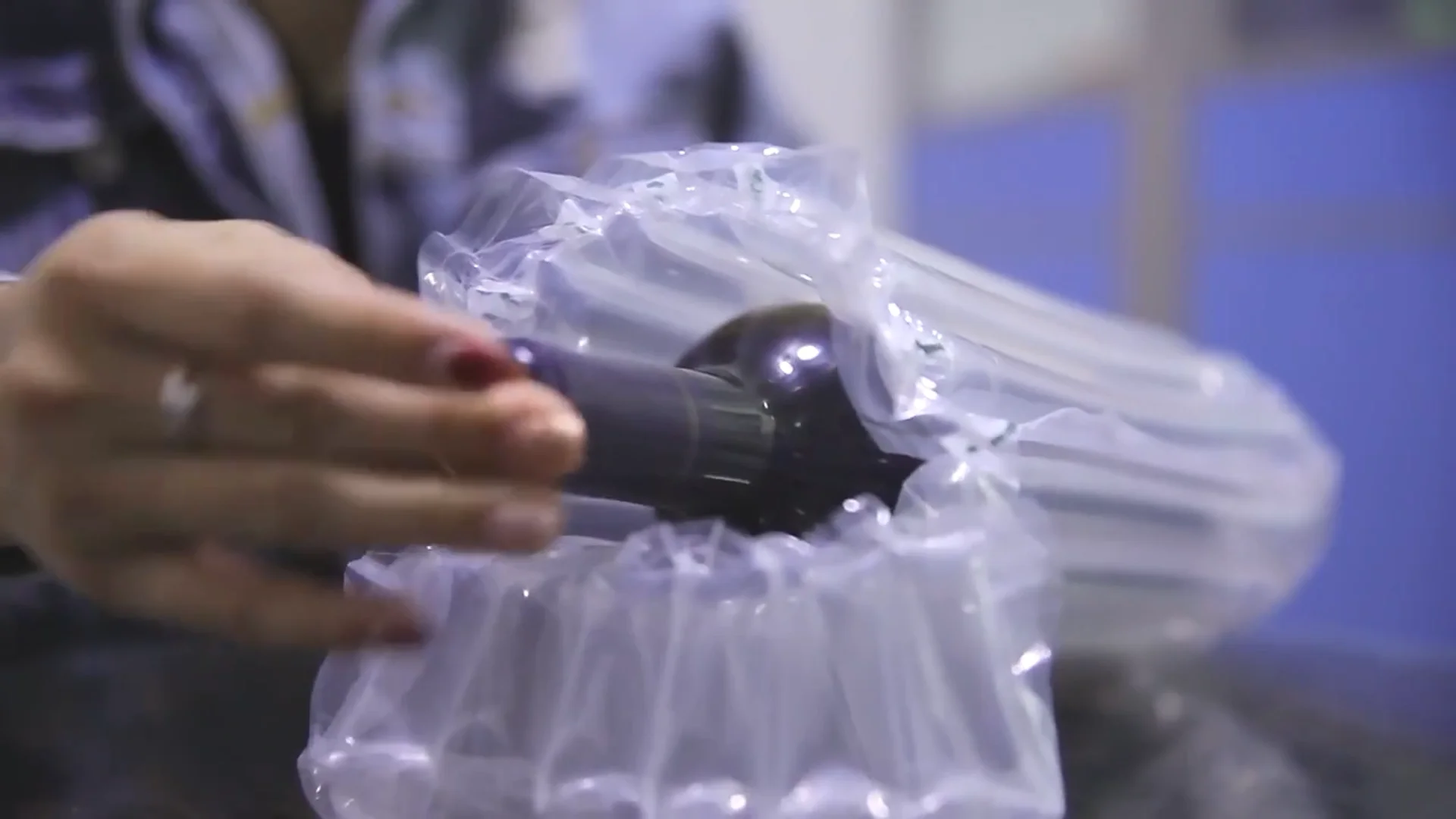 Wholesale Shock-proof Transparent Packaging Bag Inflatable 750ml Air ...