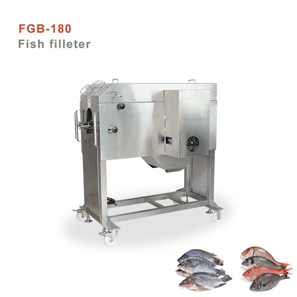 Automatic GB-180 Eel Fillet Cutting & Skinning Machine - 40~60 Pcs/Min ...