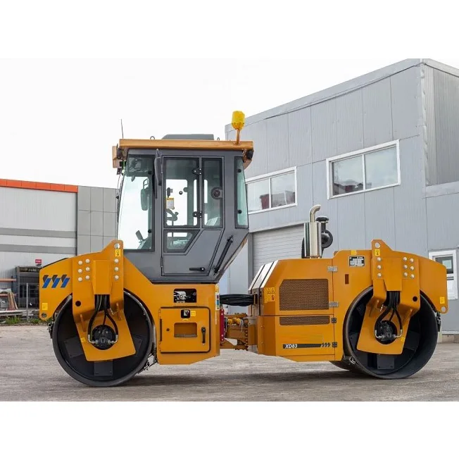 High Operating Efficiency Double Roller 8.5t Xd83 Road Roller With One ...