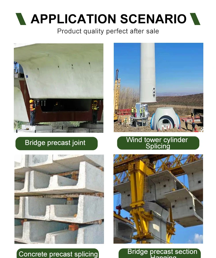 Epoxy Bridge Splicing Glue Injection Glue Bridge Prefabricated Segment ...