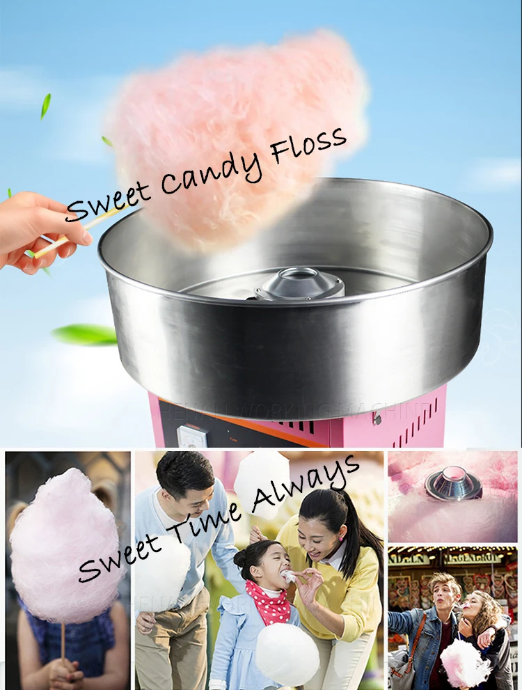 Commercial Mini Pink Diy Candy Floss Cotton Candy Machine For Sale ...
