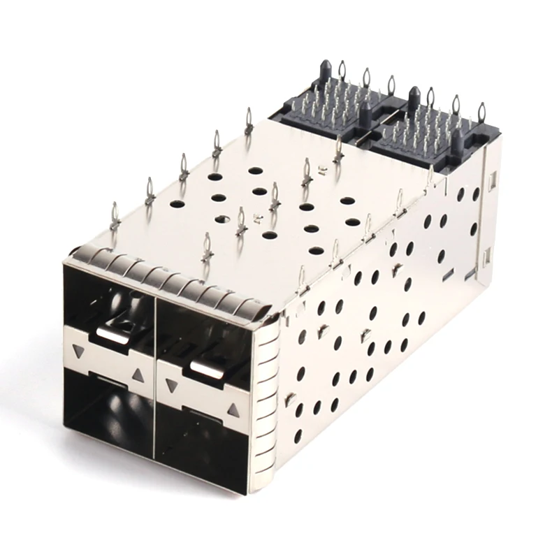 2x2 Ports Stacked Combos Sfp Sfp+ Qsfp Zqsfp Zsfp+ Cages And Connector ...