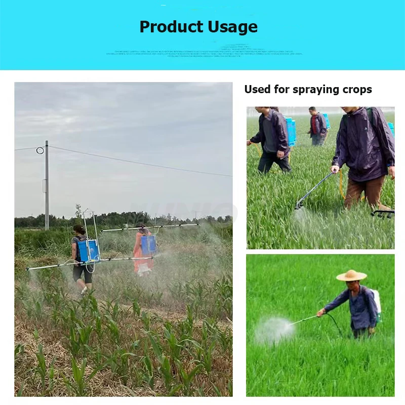 Wheat Field Knapsack Spray Agriculture Motorized Battery Operated ...