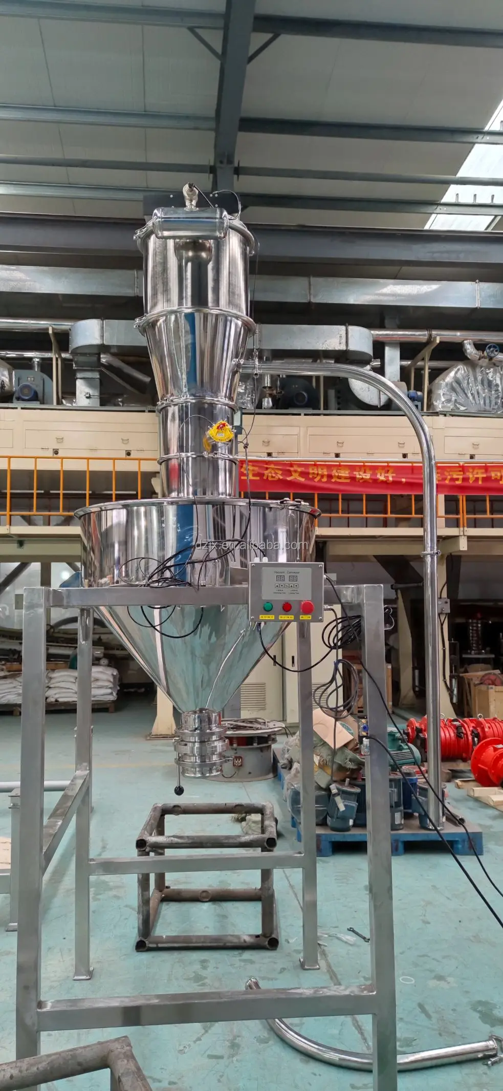 Calcium Powder Pneumatic Vacuum Conveyor/alumina Oxide Hargil Vacuum ...