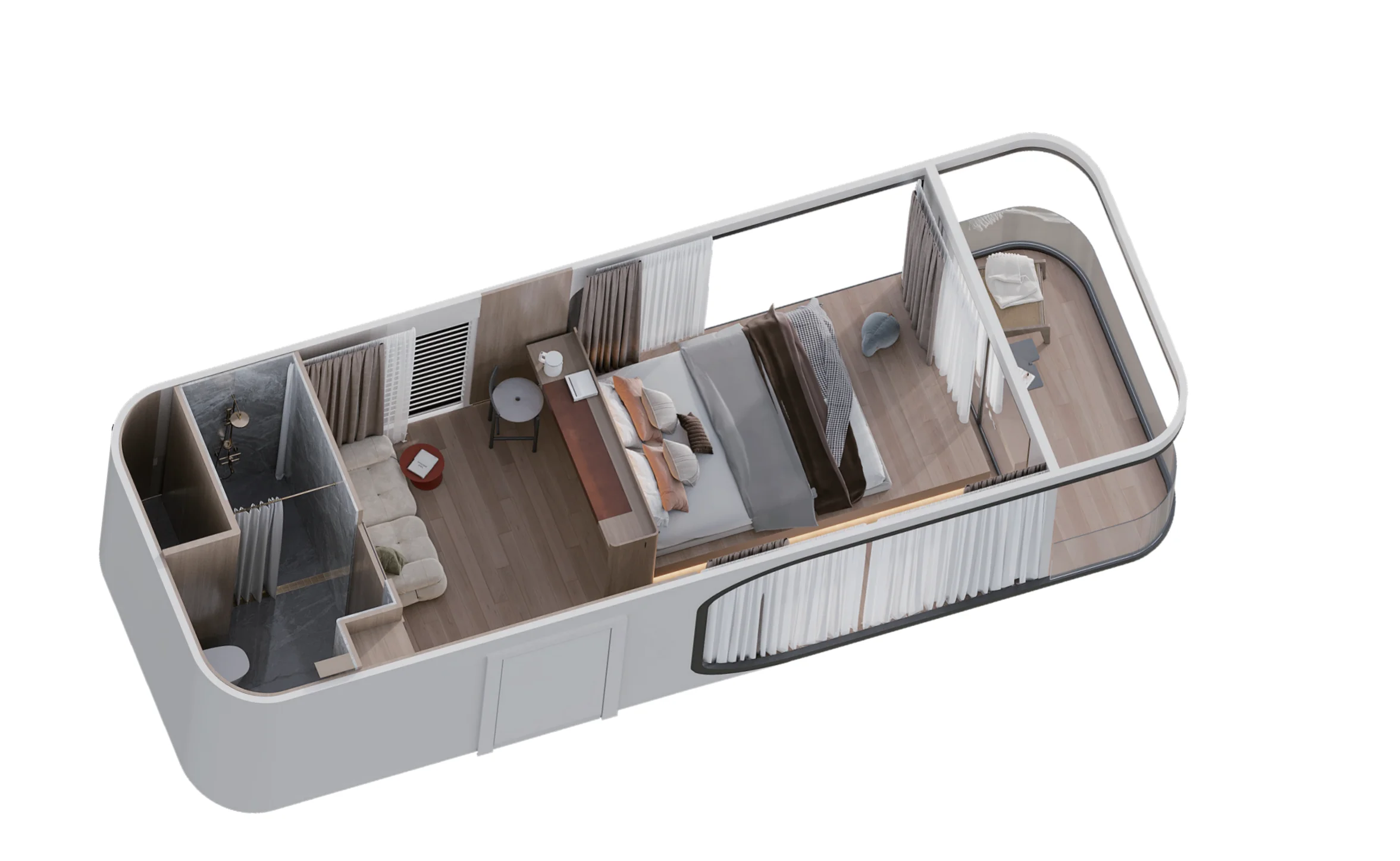 2024 Win House Space Capsule Home - Modern Tiny Prefab