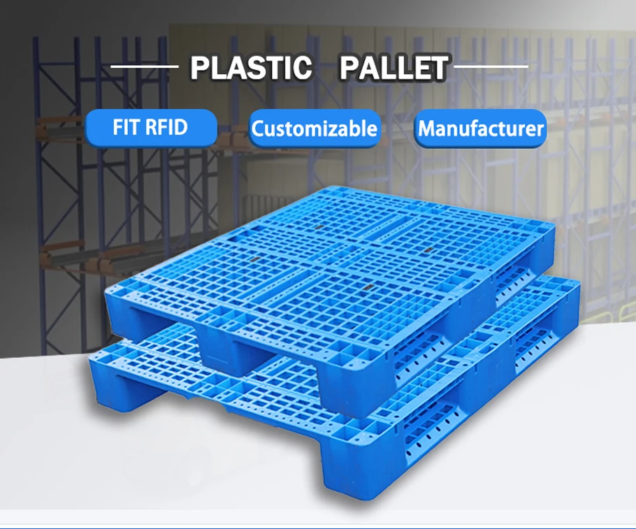 4-way Plastic Forklift Pallet with Removable Fire Retardent Plastic ...