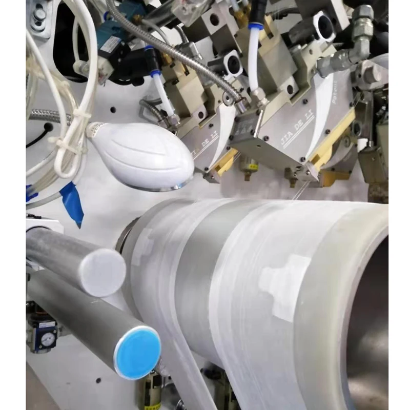 I Type + S Cut + Full Elastic Waistband Diaper Machine Manufacturer ...