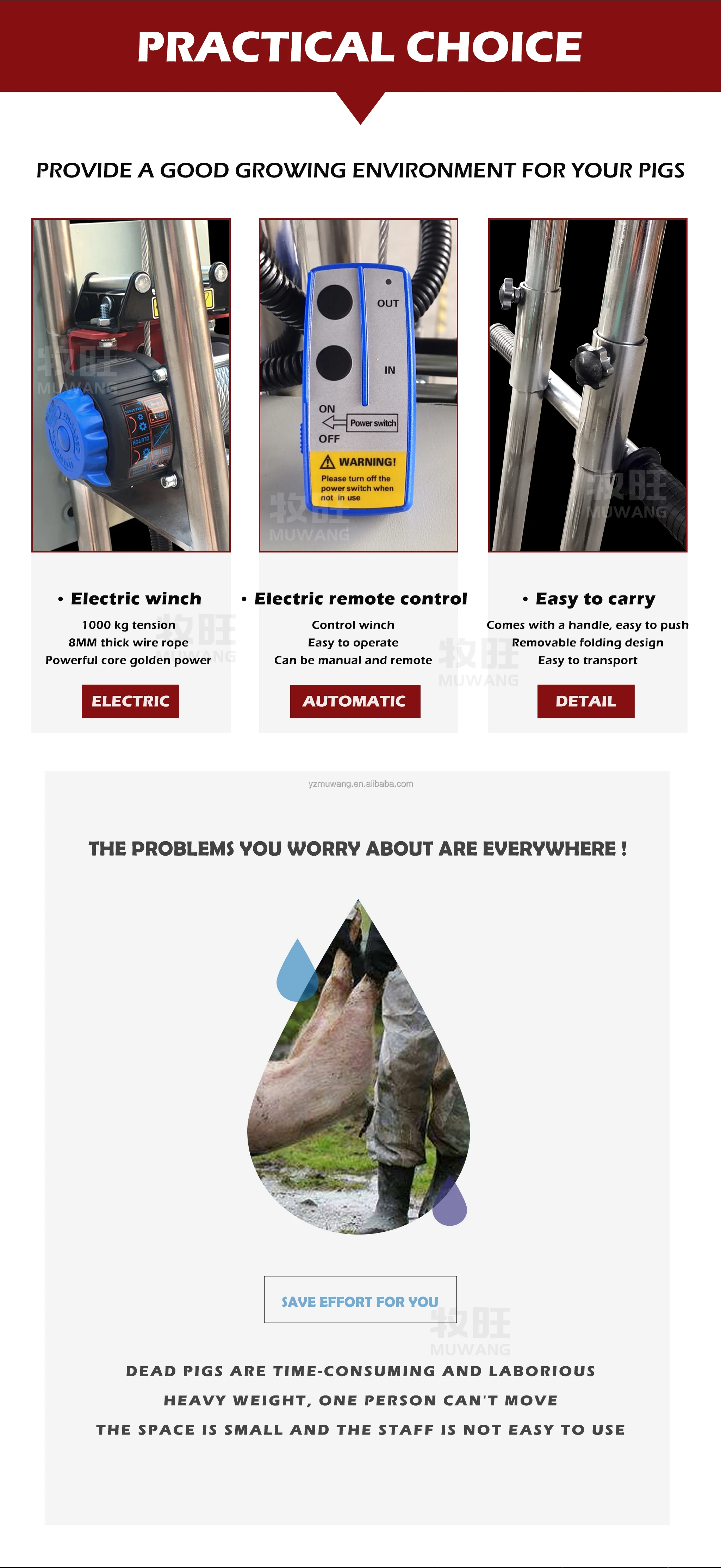 Carts For Dead Pig Carrying Machine - Buy Carts For Dead Pig,Dead Pig ...