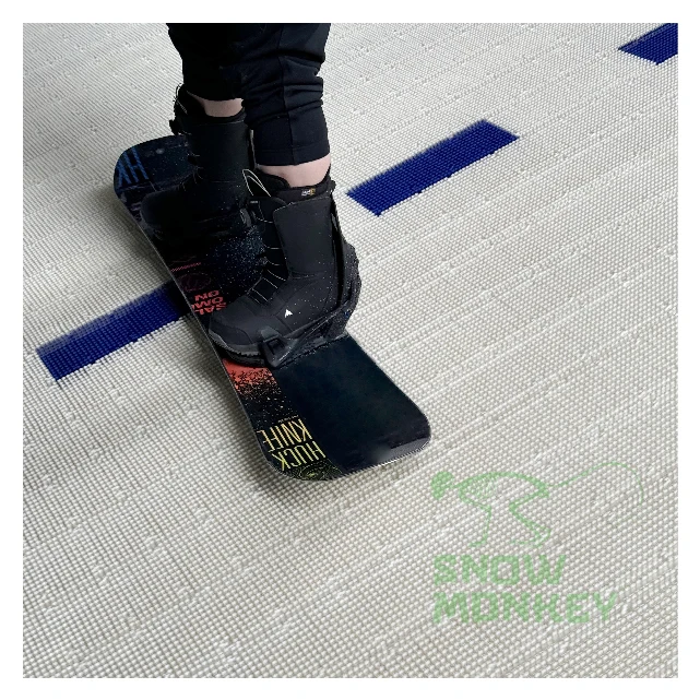 Dry Ski Mat for Indoor & Outdoor Training - Real Snow Feel for Skiing ...