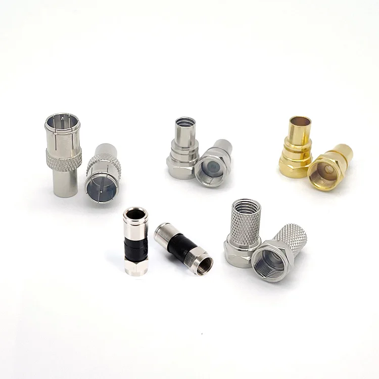 Rg6 Connector Made In China High Quality F Male Connector Waterproof ...