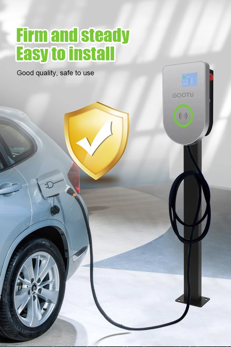 Ev Charging Accessories Wall-Mounted Charging Stations Column Ev ...