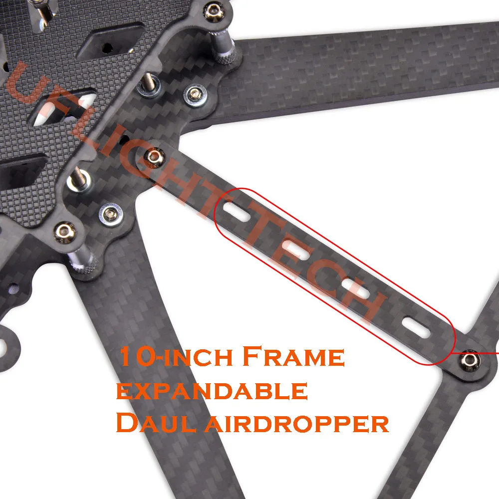 10 Inch Carbon Fiber Drone Frame with Brushless Motor & Night Vision ...