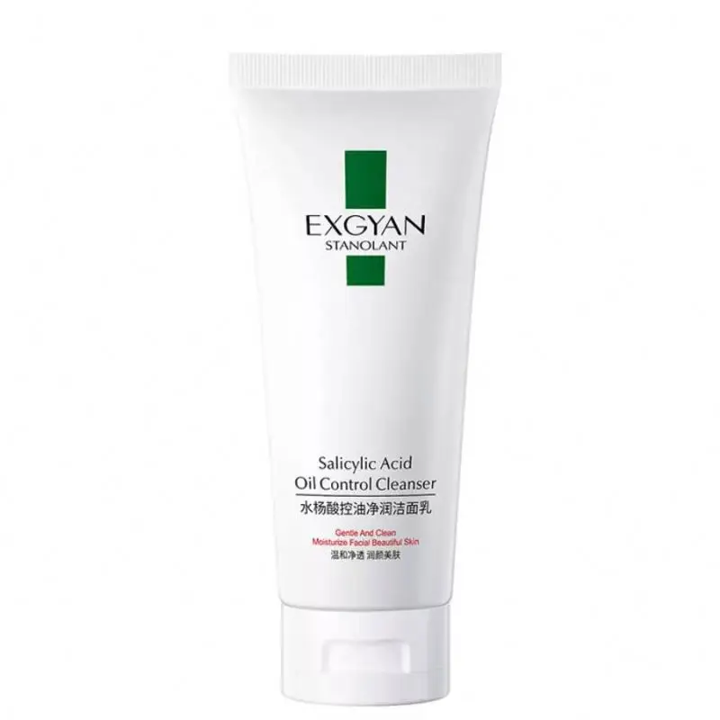 EXGYAN salicylic acid wash cleaning foam facial cleanser for clean pore ...