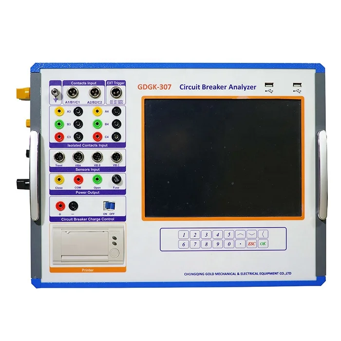 CB Analyzer Breaker Testing System for All HV Circuit Breakers