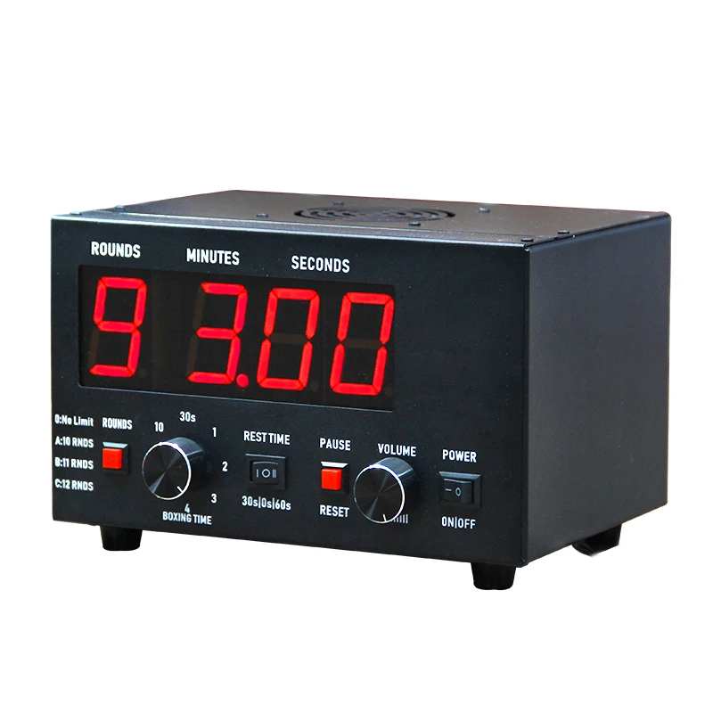 Professional Indoor Gym Fitness LED Digital Electronic Boxing Timer for ...
