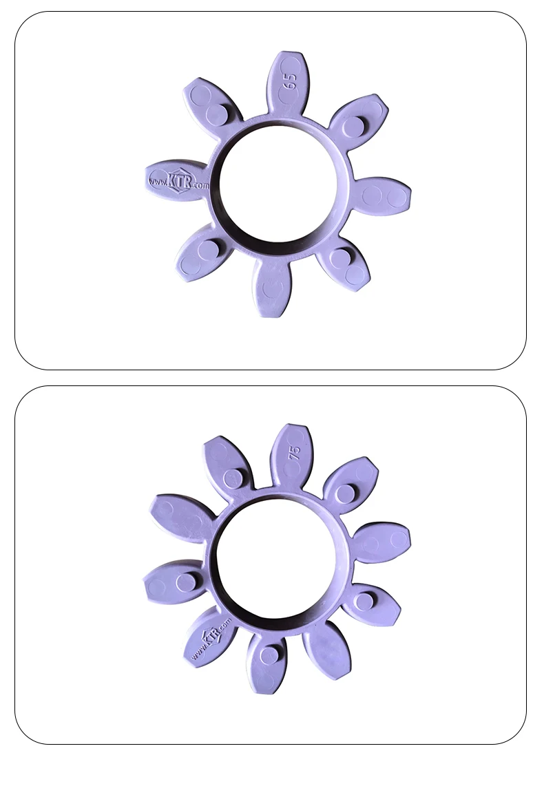 KTR Rotex 38 Flexible Rubber Coupling Spiders - Durable & Efficient
