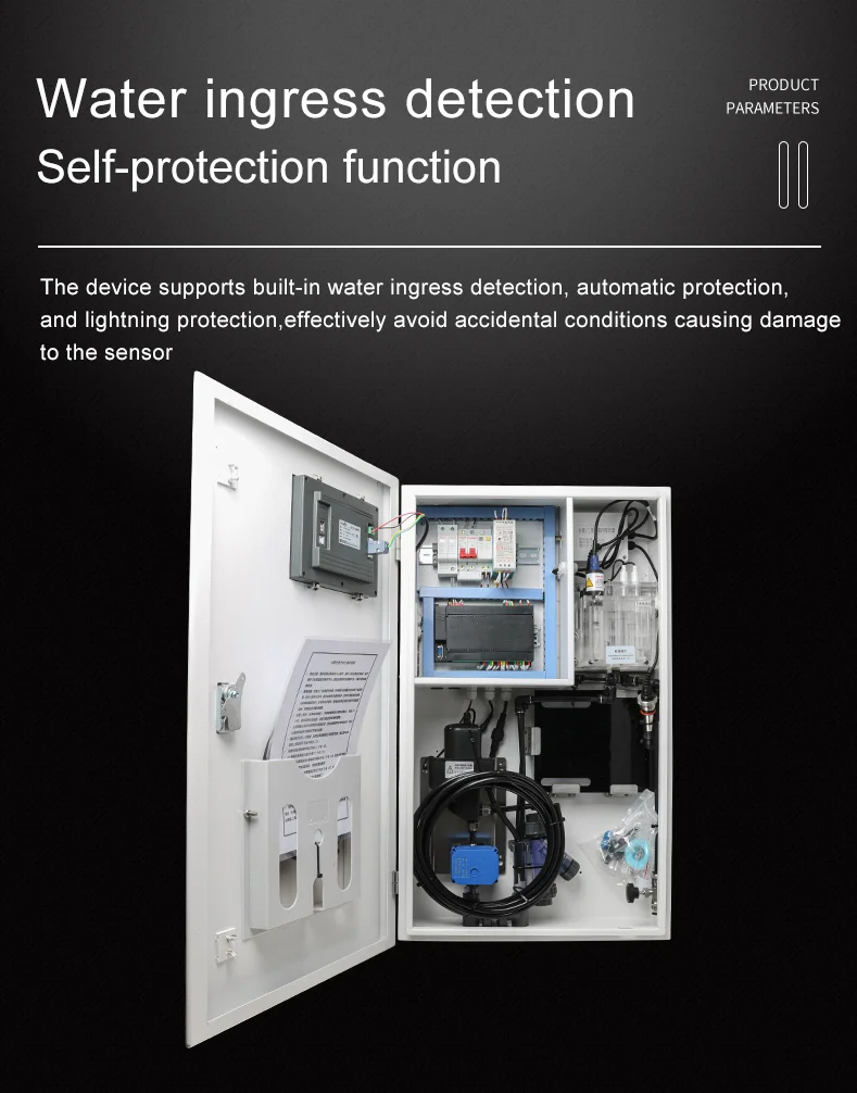 Supmea Industrial Ph Tds Turbidity Do Sensor Conductivity Online Analyzer Multiparameter Water ...