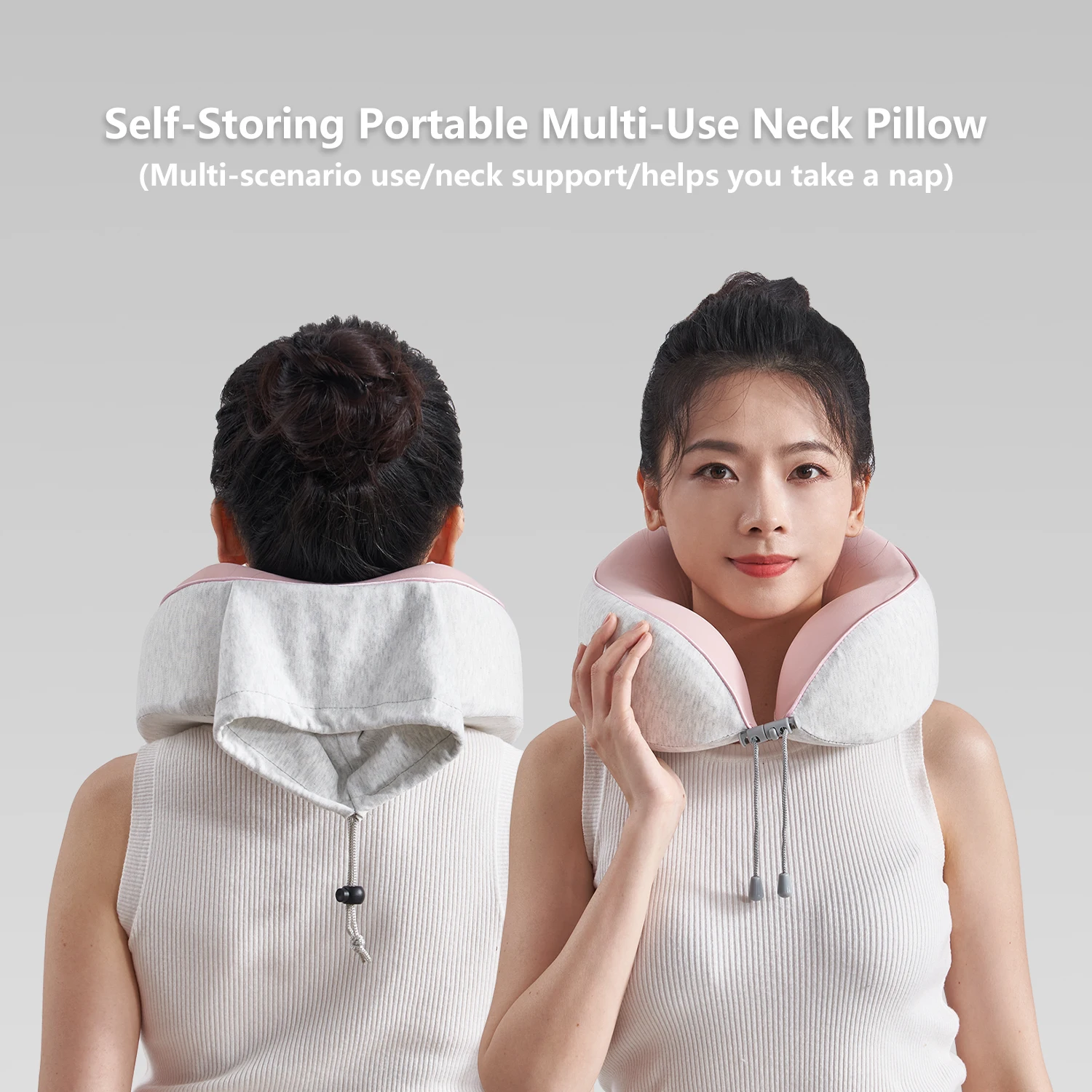 Saien Removable Cover Ergonomic Cervical Support Orthopedic Foam Neck ...