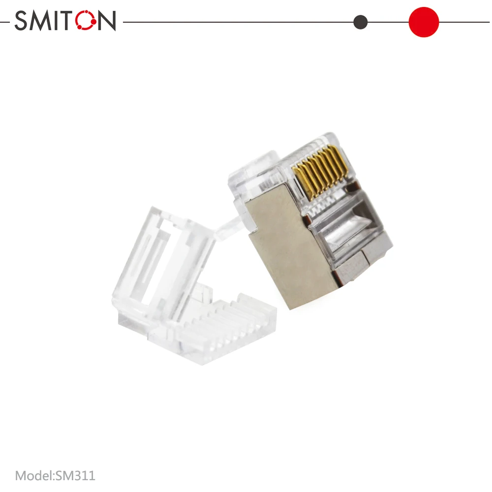 Ethernet Cat6 8P8C Male Cat6 RJ45 Mini Connector Shielded Plug| Alibaba.com