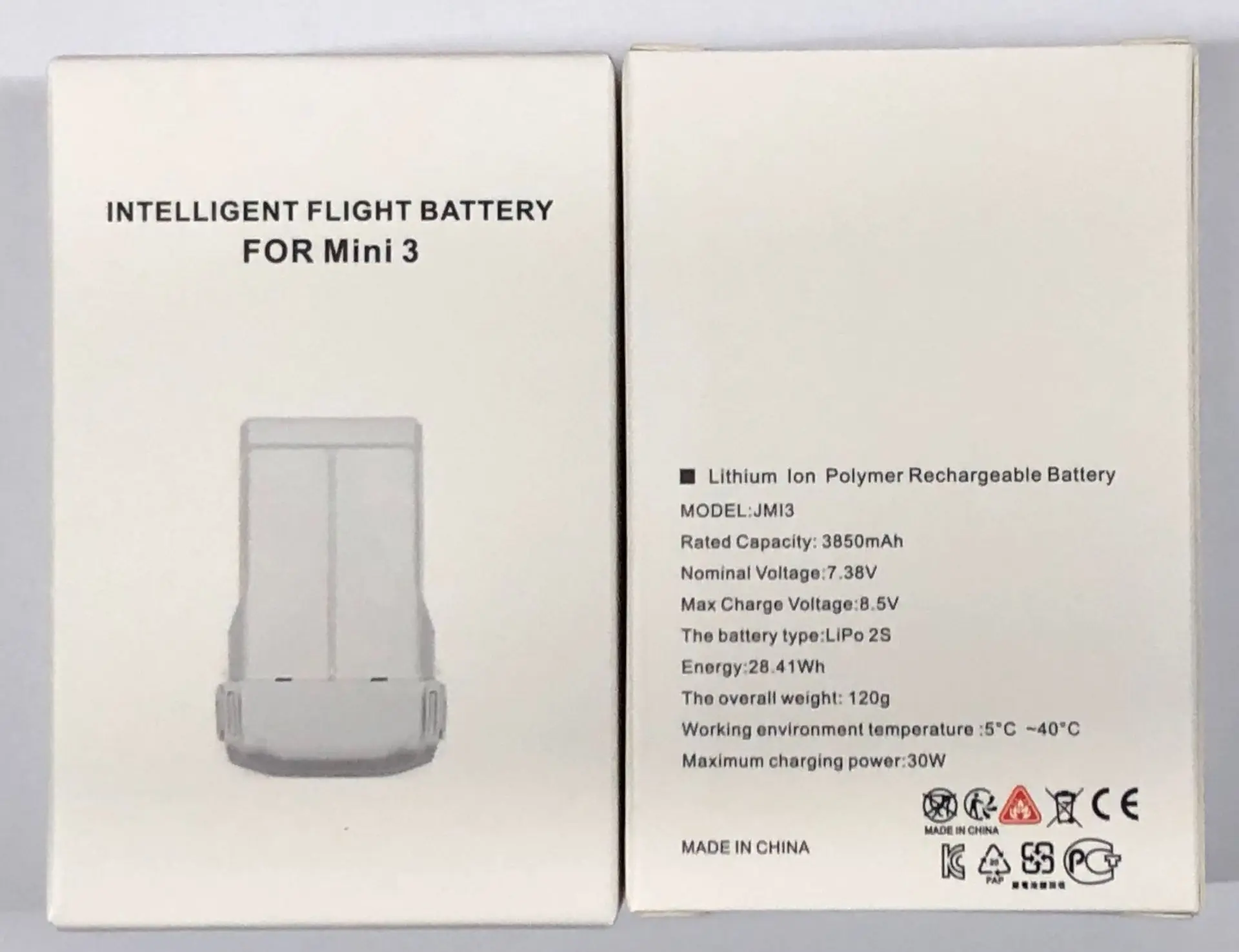Long Flight Time 7.4v 3850mah Intelligent Flight Li-po Drone Battery ...