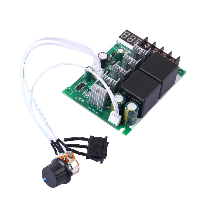 PWM Motor Speed Controller DC 10-55V 40A 60A Speed Controller CW CCW ...