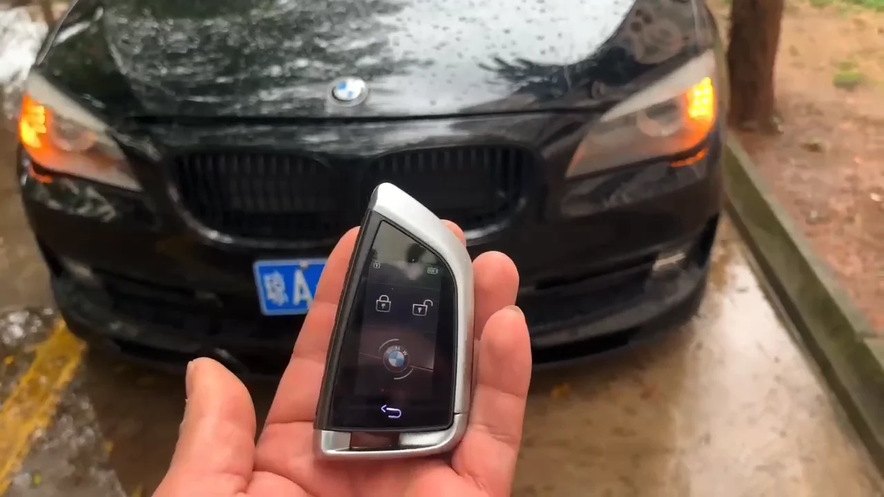 Carqseng Smart Lcd Screen Modified Boutique Smart Lcd Car Key Fob For ...