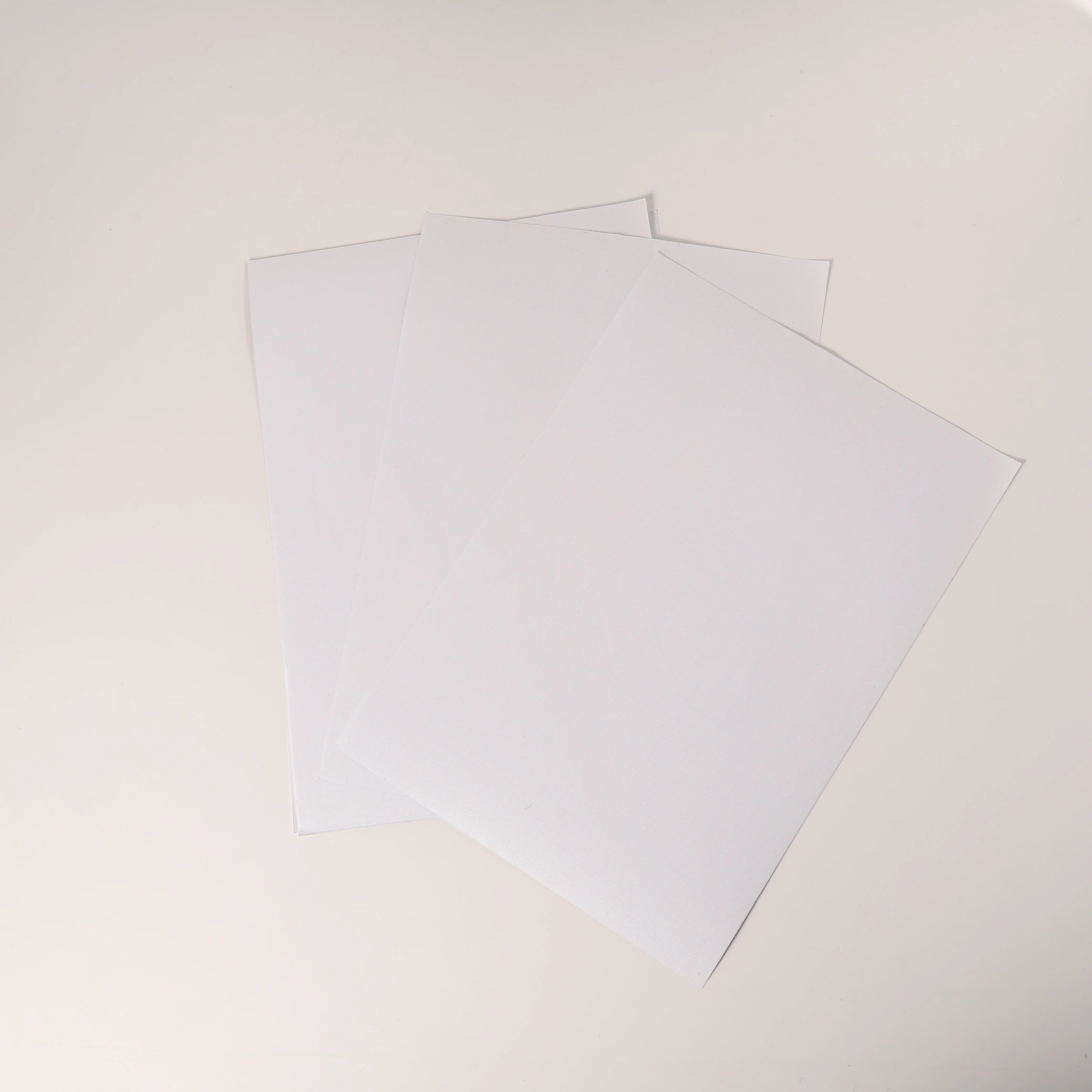 50 Sheets Holographic Overlay Film A4 Lamination Vinyl Sheet Cold ...
