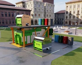 Rnkj Smart Underground Garbage Bins Waste Container Collection System ...