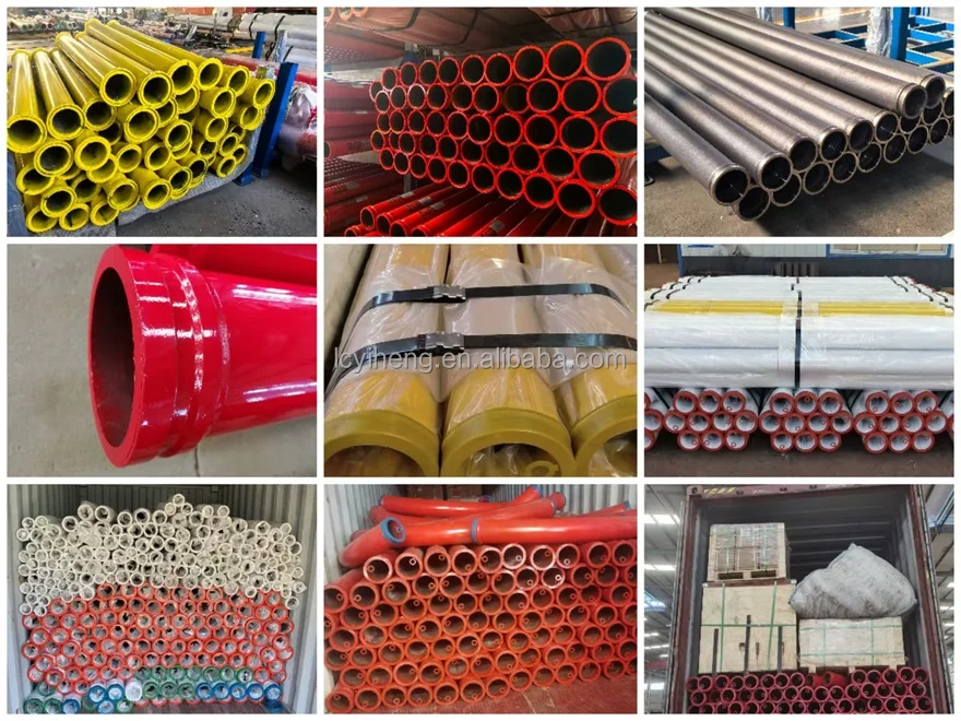 PUTZMEISTER CONCRETE PUMP Bend Pipe Seamless Steel Bends Long Type ...